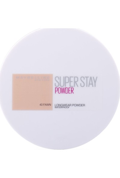 Maybelline New York Superstay 24H Pudra - 40 Fawn Maybelline New York Superstay 24H Pudra - 40 Fawn