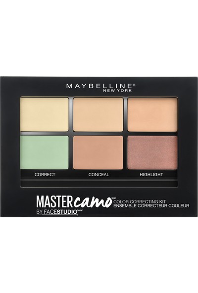 Maybelline New York Master Camo Palette Renk Eşitleyici Kit