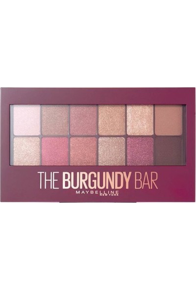 Maybelline New York The Burgundy Bar Far Paleti
