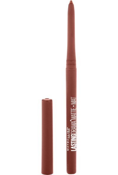 Maybelline New York Lasting Drama 24H Carbon Matte Göz Kalemi - 830 Rusty Terracotta - Kızıl Kahve Maybelline New York Lasting Drama 24H Carbon Matte Göz Kalemi - 830 Rusty Terracotta - Kızıl Kahve