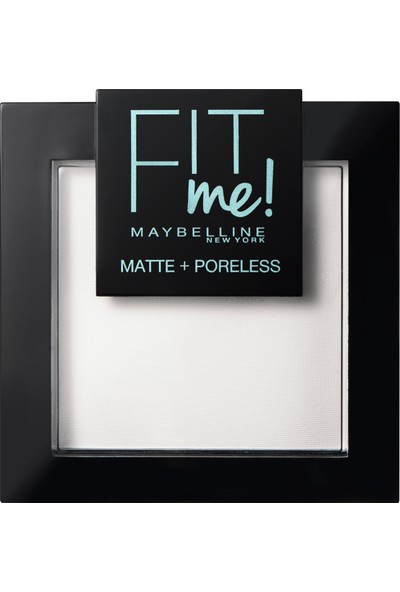 Maybelline New York Fit Me Matte+Poreless Pudra - 90 Translucent (Transparan) Maybelline New York Fit Me Matte+Poreless Pudra - 90 Translucent (Transparan)