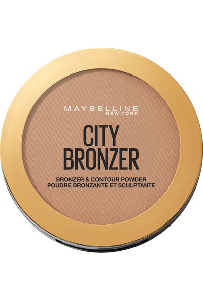 Maybelline New York City Bronze Bronzlaştırıcı & Kontür Pudrası - 300 Deep Cool (Koyu, Soğuk Ton) Maybelline New York City Bronze Bronzlaştırıcı & Kontür Pudrası - 300 Deep Cool (Koyu, Soğuk Ton)