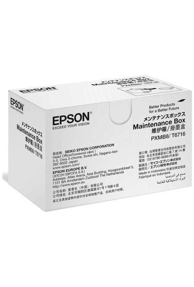 Epson T6716 (C13T671600) Maintenance Box (Bakım Kiti) Wf-C5290Dw, Wf-C5710Dwf, Wf-C5790Dwf, Wf-C5799Dwf Epson T6716 (C13T671600) Maintenance Box (Bakım Kiti) Wf-C5290Dw, Wf-C5710Dwf, Wf-C5790Dwf, Wf-C5799Dwf