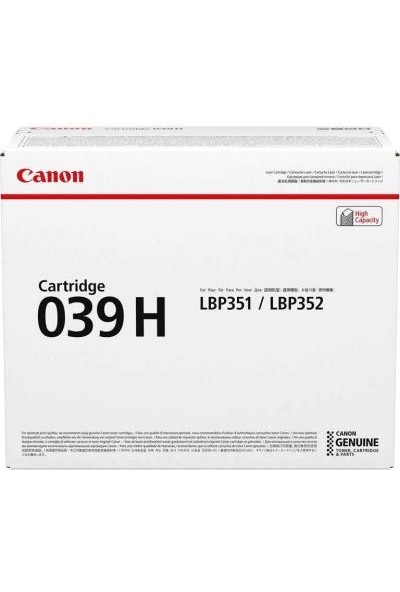 Canon Crg-039H Bk Siyah Toner I-Sensys Lbp352İ, Lbp351İ Canon Crg-039H Bk Siyah Toner I-Sensys Lbp352İ, Lbp351İ
