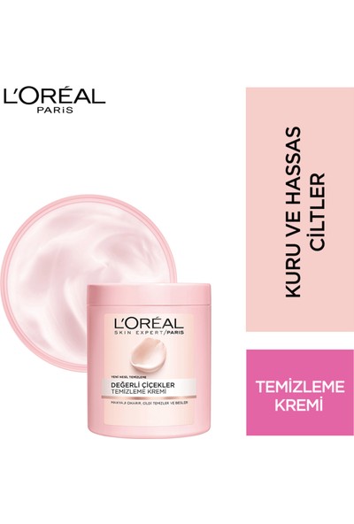 L'Oréal Paris Değerli Çiçekler Temizleme Kremi