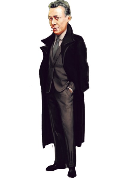 Albert Camus- Lazer Kesim Ayraç Albert Camus- Lazer Kesim Ayraç