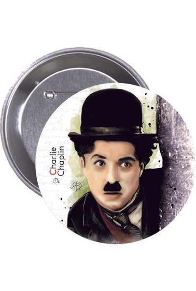 Charlie Chaplin Rozet