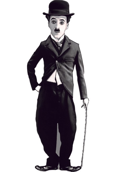 Charlie Chaplin Karikatür Ayraç