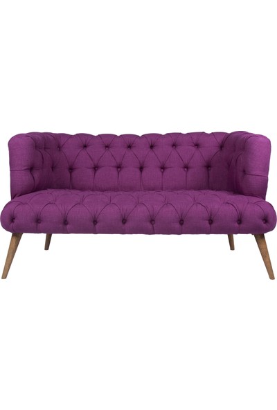 Ze10 Design West Monroe Loveseat İkili Kanape Mor Ze10 Design West Monroe Loveseat İkili Kanape Mor