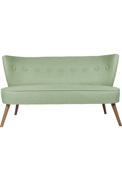 Ze10 Design Bienville Loveseat İkili Kanape Petrol Yeşili
