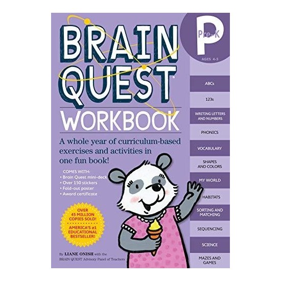 Brain Quest Workbook Pre-K Kitabı ve Fiyatı - Hepsiburada