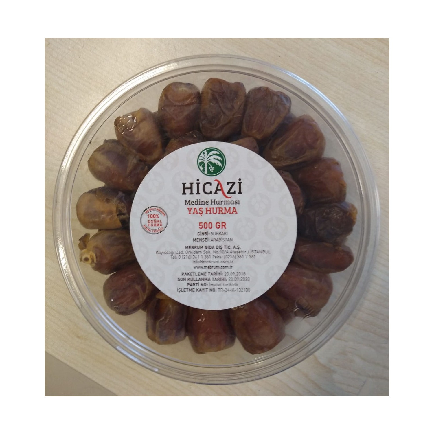 Hicazi Hurma Taze Sukkari Hurma 500 gr Fiyatı - Taksit Seçenekleri