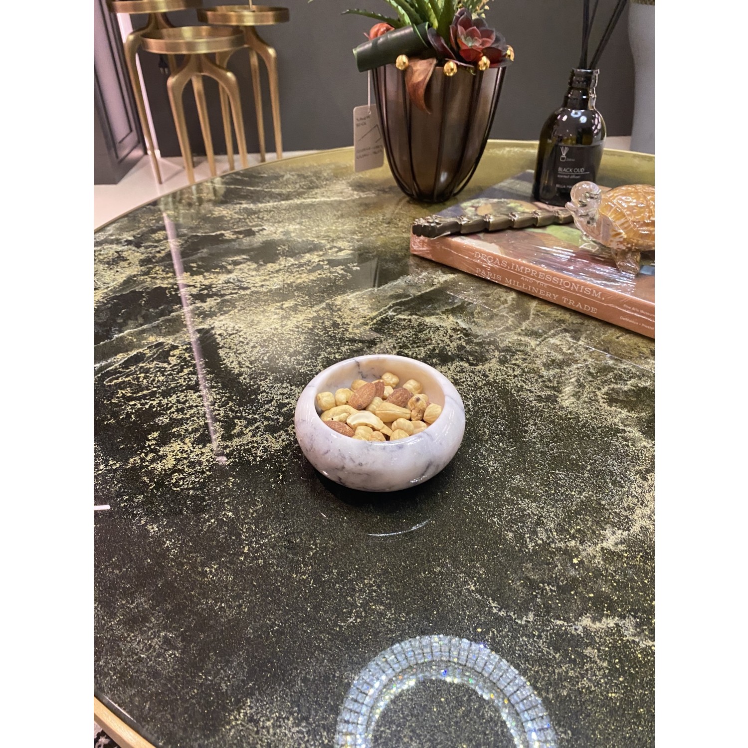 Infinity House Design Purple Mermer Çerezlik Sunumluk Fiyatı