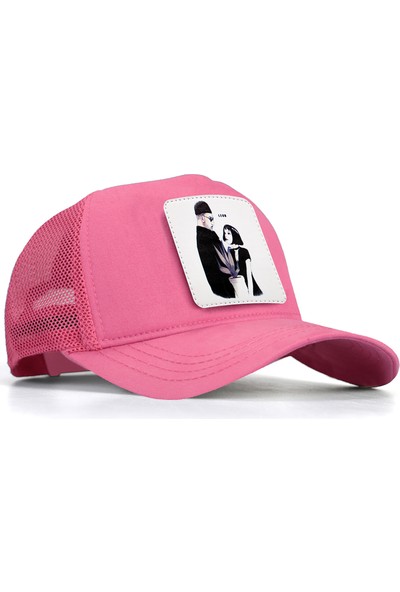 Black Börk V1 Pembe Fileli Şapka Black Börk V1 Pembe Fileli Şapka