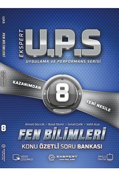 Ekspert Yayıncılık 8. Sınıf U.p.s Fen Bilimleri Konu Özetli Soru Bankası (Ciltli) Ekspert Yayıncılık 8. Sınıf U.p.s Fen Bilimleri Konu Özetli Soru Bankası (Ciltli)