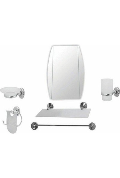 Saray Banyo Ayna Seti Paslanmaz