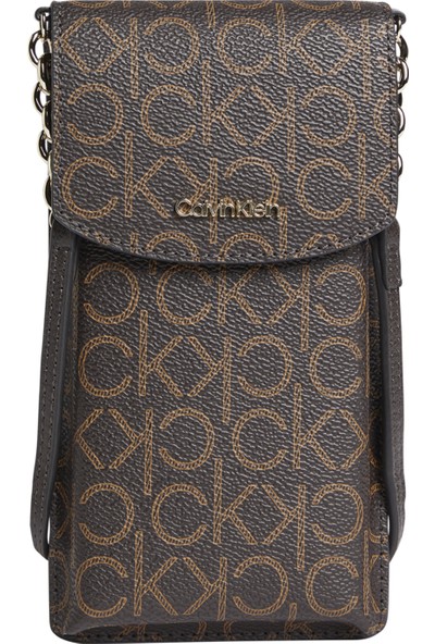 Calvin Klein Çapraz Çan, Standart, Kahve