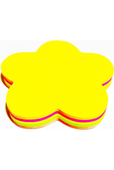 Modellino Yonca Şekilli 5 Renkli Yapışkanlı Not Kağıdı Ufen Postit 100 Yaprak Modellino Yonca Şekilli 5 Renkli Yapışkanlı Not Kağıdı Ufen Postit 100 Yaprak