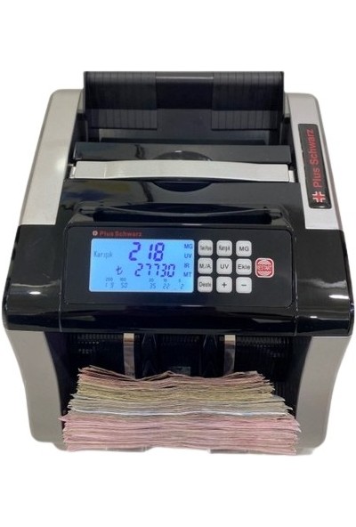 Its Plus Schwarz Para Sayma Makinası Para Kontrol Fonksiyonlu Its Plus Schwarz Para Sayma Makinası Para Kontrol Fonksiyonlu