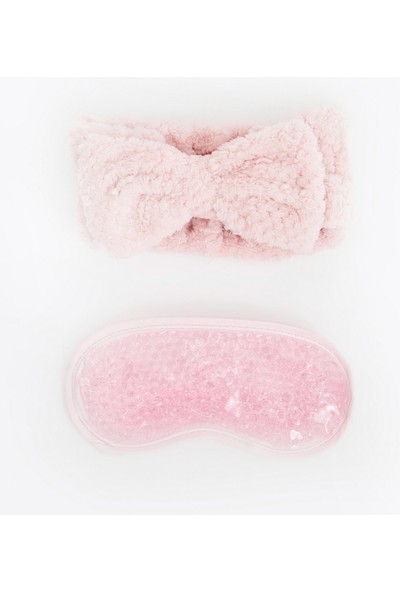 Ecrou Kadın Uyku Ve Saç Bandı Set