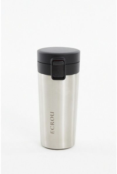Ecrou Süzgeçli Termos Matara Krom 380 ml