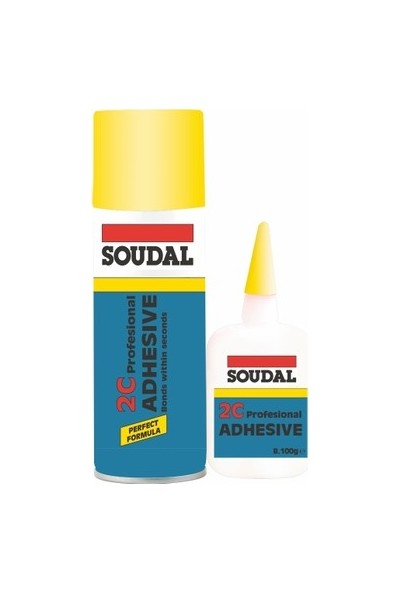 Sağlam Yapı Soudal 2k Aktivatörlü Hızlı Yapıştırıcı 2 Adet 400 ml AEROSOL+100 gr Şişe Sağlam Yapı Soudal 2k Aktivatörlü Hızlı Yapıştırıcı 2 Adet 400 ml AEROSOL+100 gr Şişe