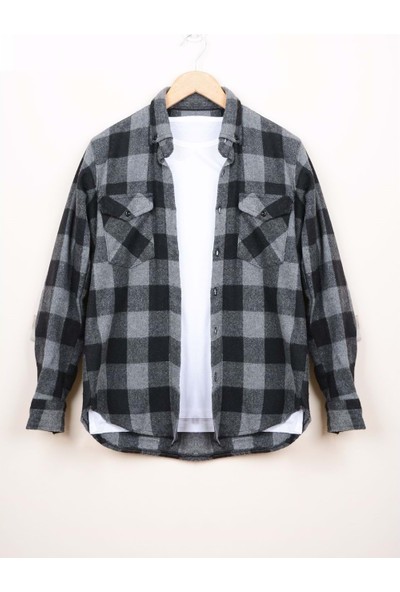 Edwox Erkek Slim Fit Hakiki Oduncu Gömlek Odnb6 Edwox Erkek Slim Fit Hakiki Oduncu Gömlek Odnb6