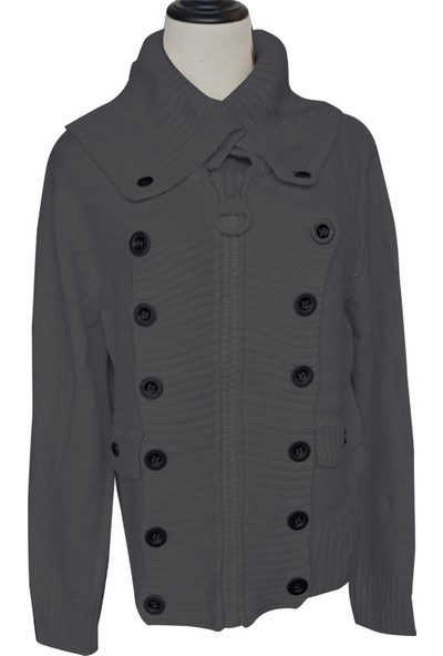 Peighusill Örme Model Kazak - Gri (Yurt Dışından) Peighusill Örme Model Kazak - Gri (Yurt Dışından)