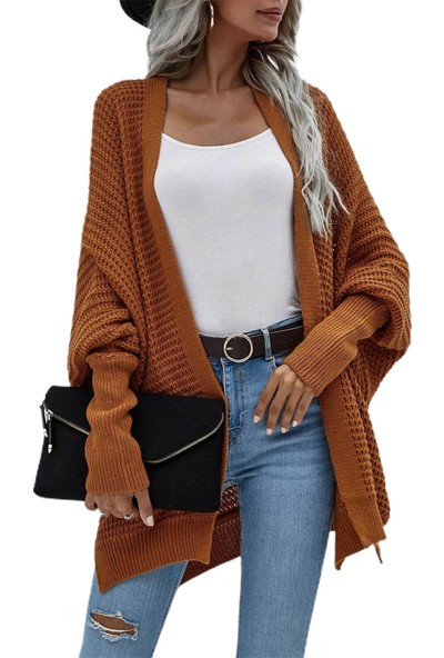 Peighusill Düz Renk Kazak - Kırmızı (Yurt Dışından)