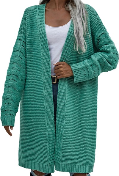 Peighusill Düz Renk Kazak - Yeşil (Yurt Dışından) Peighusill Düz Renk Kazak - Yeşil (Yurt Dışından)