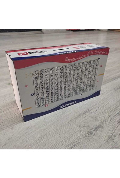 Nar Hedef Kutusu Kumbara - Uv Baskılı 3 mm Mdf'den - 10.000 Tl - Hayallerinden Asla Vazgeçme Nar Hedef Kutusu Kumbara - Uv Baskılı 3 mm Mdf'den - 10.000 Tl - Hayallerinden Asla Vazgeçme