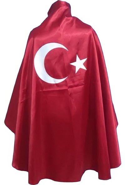 Kostumbu 23 Nisan - 29 Ekim Özel Bayrak Pelerin 3-15 Yaş Kostumbu 23 Nisan - 29 Ekim Özel Bayrak Pelerin 3-15 Yaş