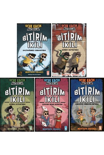 Bitirim Ikili 5 Kitap Set - Mustafa Orakçı Bitirim Ikili 5 Kitap Set - Mustafa Orakçı