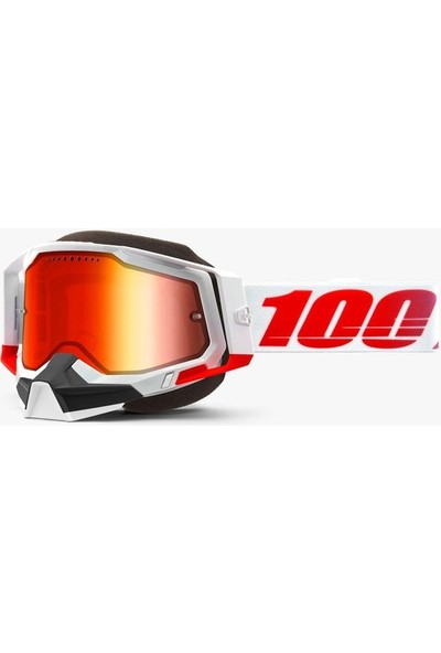 %100 Racecraft 2 Snow St-Kıth Mırror Red Lens Goggles %100 Racecraft 2 Snow St-Kıth Mırror Red Lens Goggles
