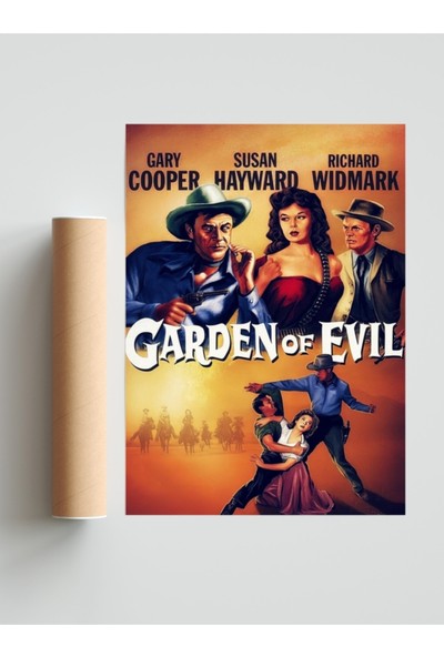 Garden Of Evil Ingilizce Poster