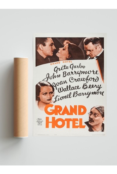 Grand Hotel Ingilizce Poster