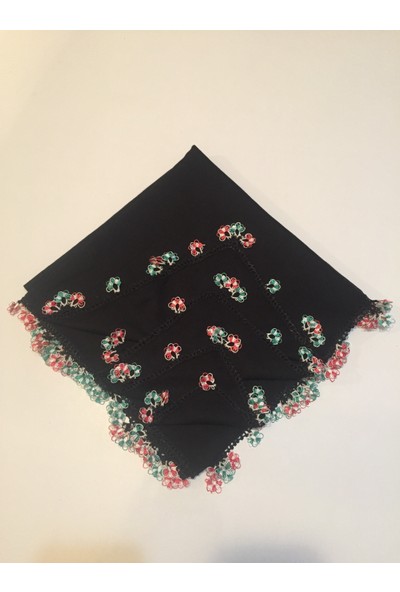 Reyyan El Işi Mekik Oyası Bayan Yazma Eşarp