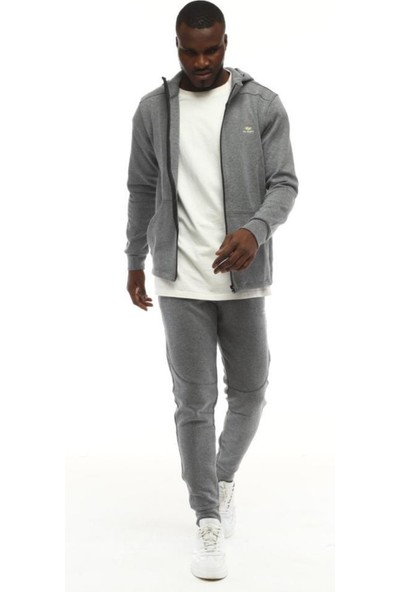 Force Usforce Gri Erkek Fermuarlı Eşofman Takımı 08-09