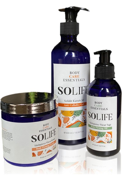 Solife Body Care Essentials Vücut Sıkılaştırıcı Set