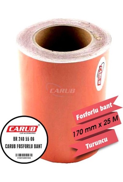 Carub Fosforlu Bant 17Cmx25M Orange Br2405506 Carub Fosforlu Bant 17Cmx25M Orange Br2405506
