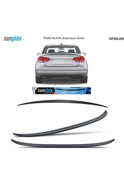 Sunplex Ford Focus 2 Sedan Spoiler Bagaj Üstü Piano Black ( Enjeksiyon Baskı ) Sunplex Ford Focus 2 Sedan Spoiler Bagaj Üstü Piano Black ( Enjeksiyon Baskı )