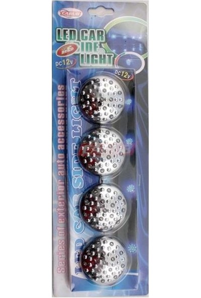 Carub Lamba Dekor 12V Led Kurabiye Tip 4Lü Kırmızı Br4308002 Carub Lamba Dekor 12V Led Kurabiye Tip 4Lü Kırmızı Br4308002