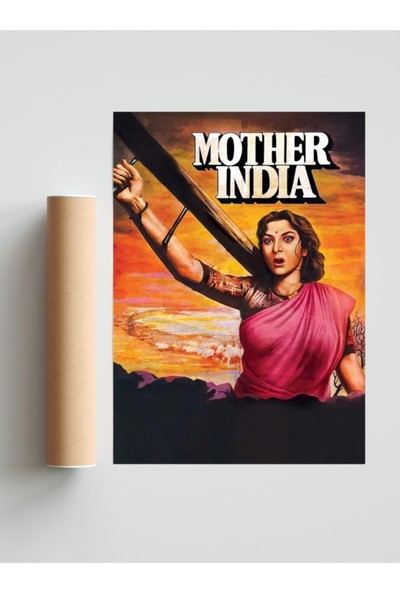 Mother India Ingilizce Poster Mother India Ingilizce Poster
