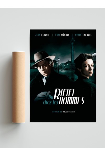 Du Rififi Chez Les Hommes Fransızca Poster