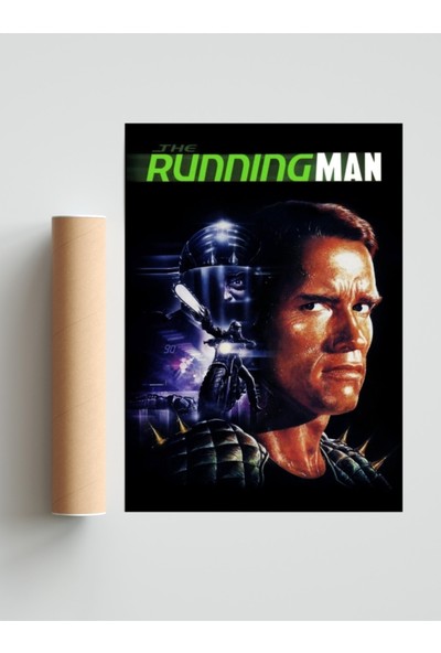 The Running Man Ingilizce Poster The Running Man Ingilizce Poster