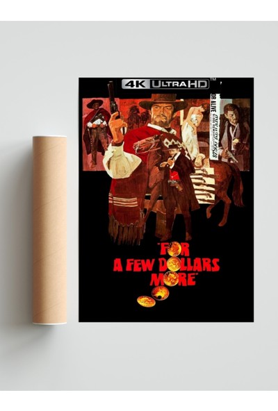 For A Few Dollars More Ingilizce Poster