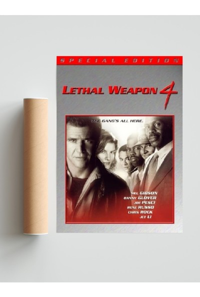 Lethal Weapon 4 Ingilizce Poster Lethal Weapon 4 Ingilizce Poster