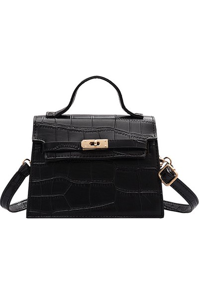 Kewendashiye Laptop Omuz Crossbody Timsah Kelly Kadın Çanta (Yurt Dışından)