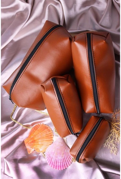 Mujgan 4'lü Makyaj Çantası