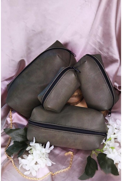 Mujgan 4'lü Makyaj Çantası